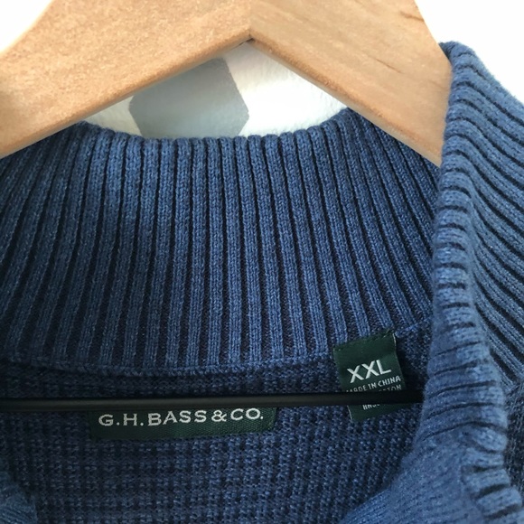 G.H. Bass & Co. | Sweaters | Nwt Gh Bass Mens Mockneck Sweater | Poshmark